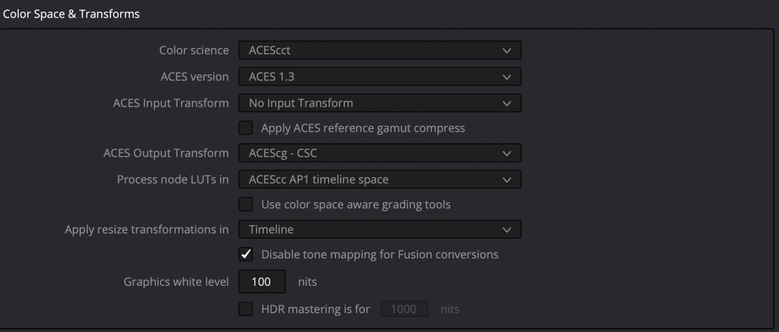 Color Pipeline Management between VFX and Color - The Post Process